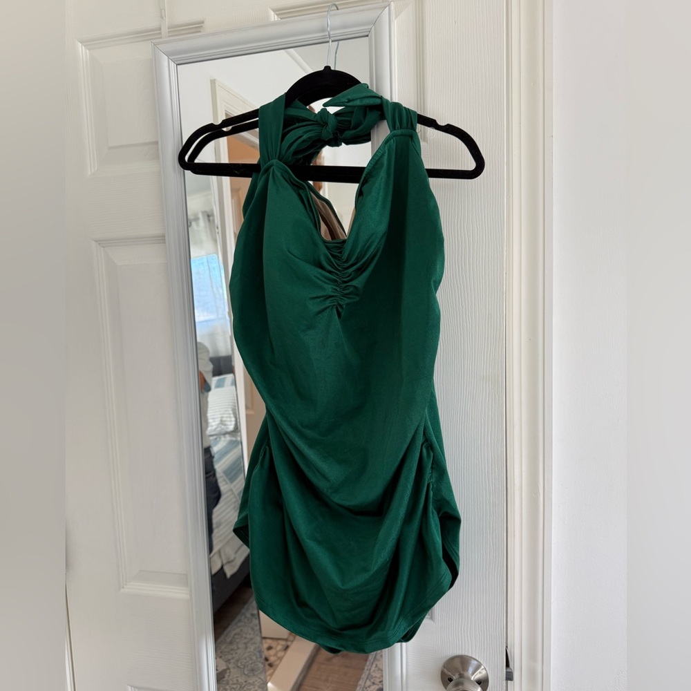 Esther Williams Emerald Green Swimsuit Bathing Suit O… - Gem